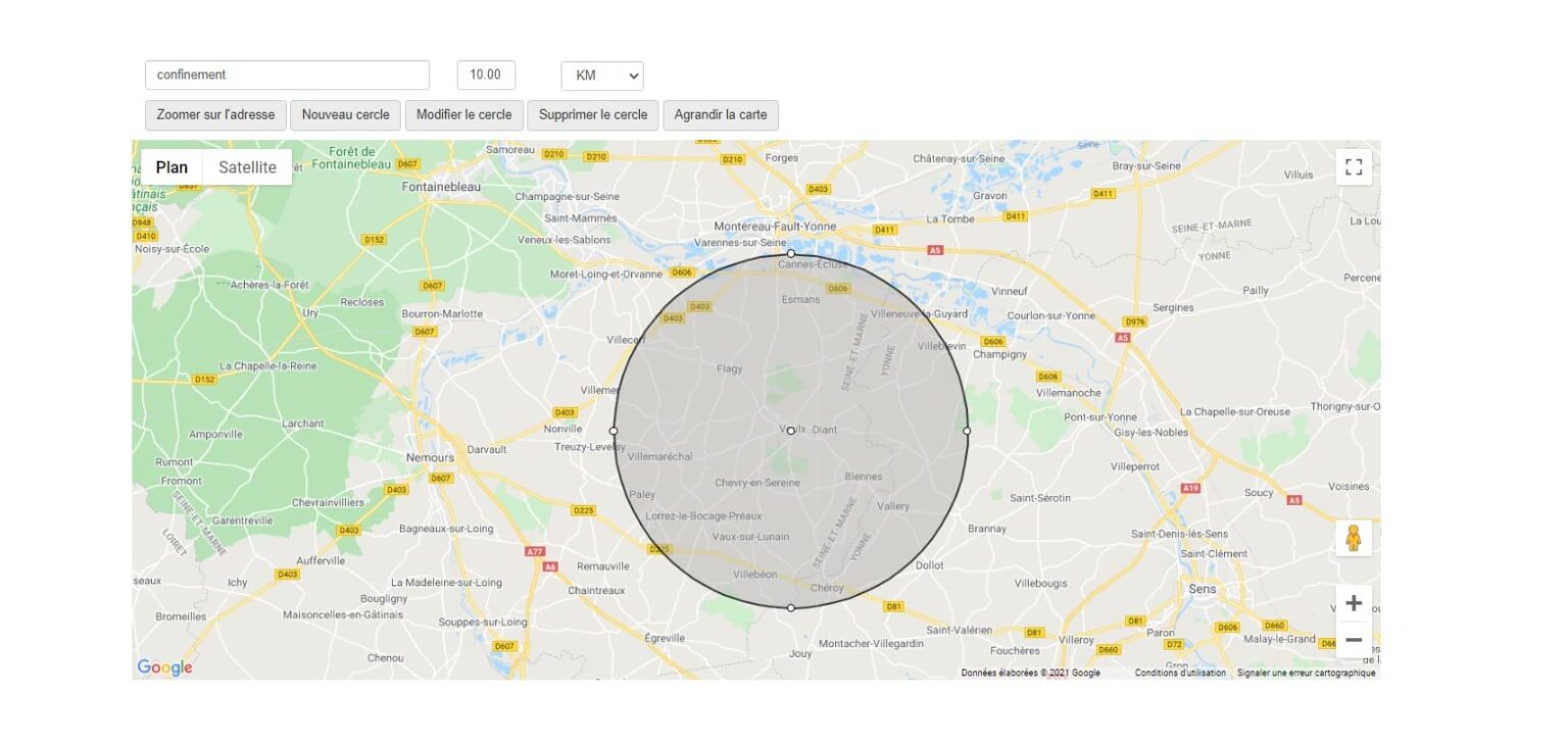 racer un rayon sur Google Maps : guide rapide